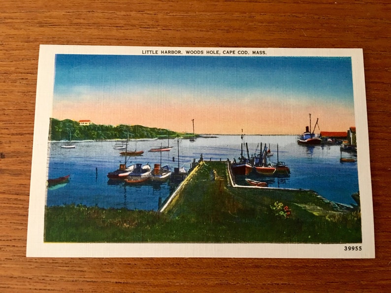 Vintage Cape Cod Postcards Set of 5 1940s 1950s Cape Cod - Etsy
