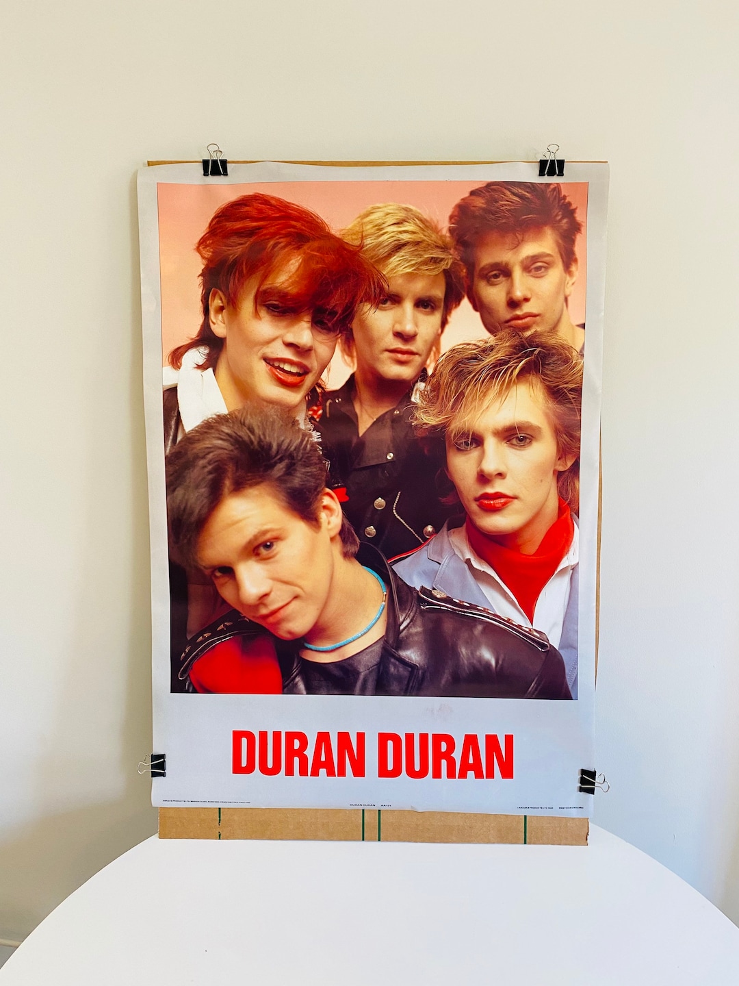 Vintage Duran Duran Poster, New Old Stock, Anabas Poster, Original ...