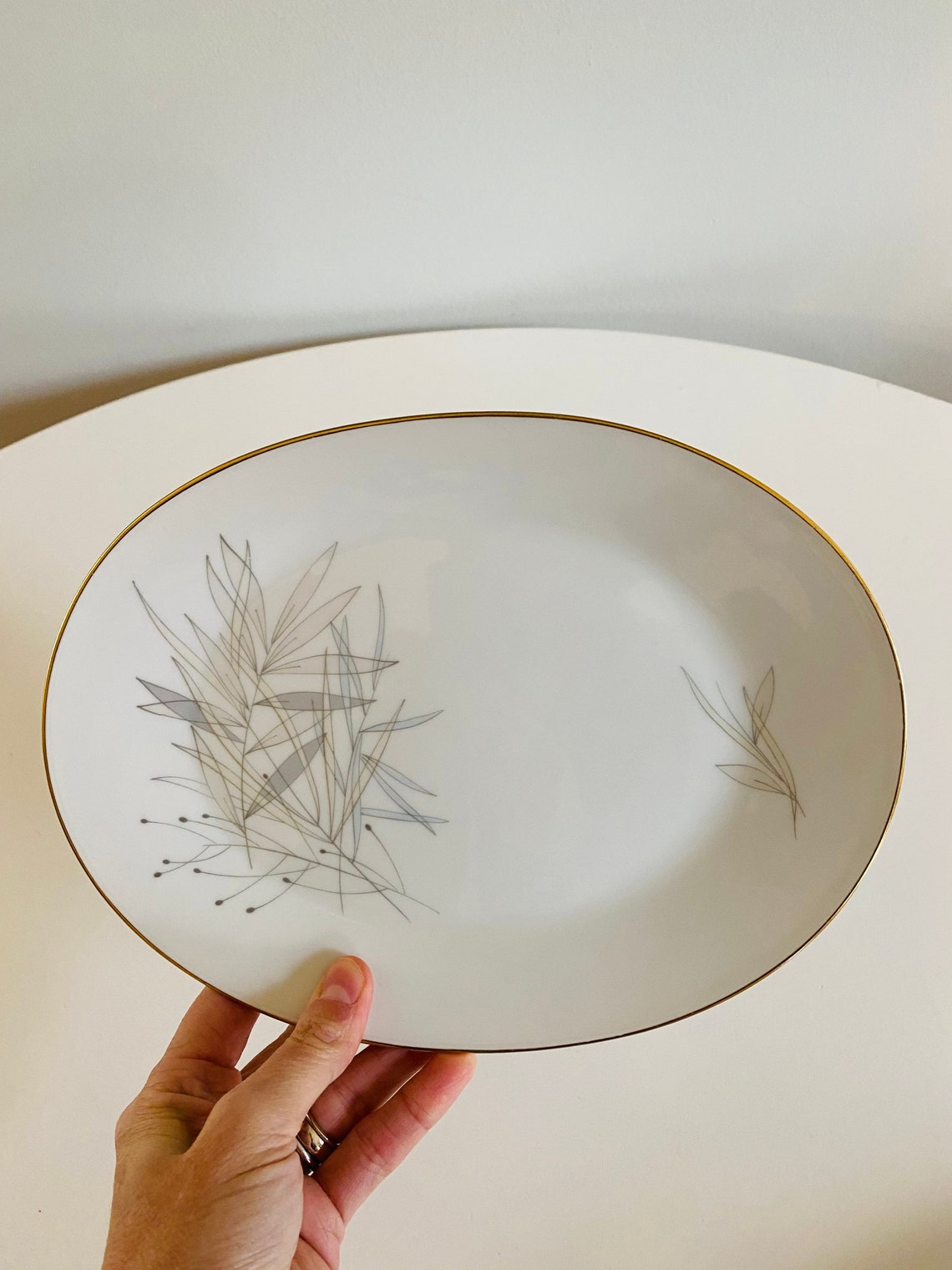 Vintage Rosenthal Grasses Serving Platter Mid Century Modern | Etsy