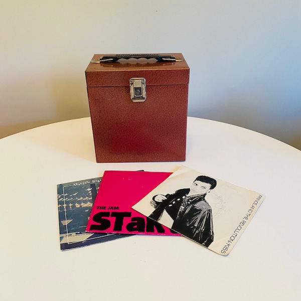 45 Record Case - Etsy