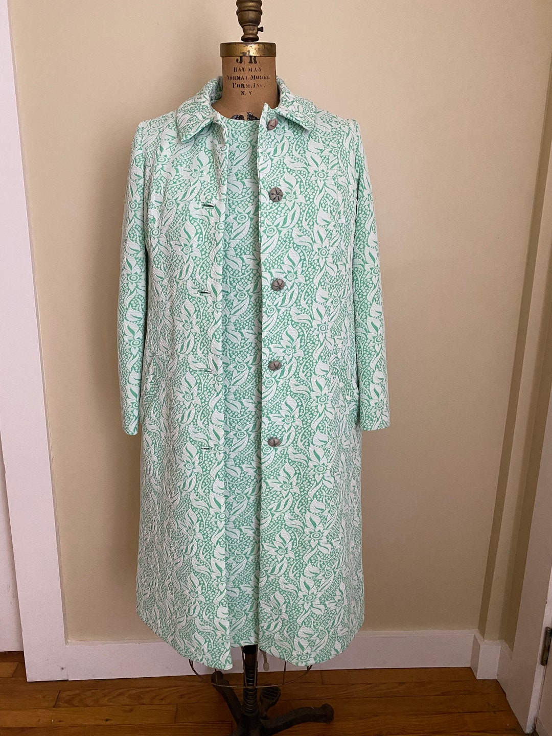 Vintage Serbin of Florida Designed by Muriel Ryan Dress and Matching ...
