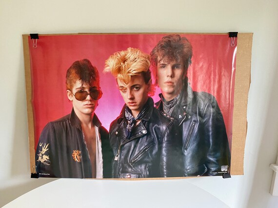 Vintage Stray Cats Poster New Old Stock Poster Original | Etsy