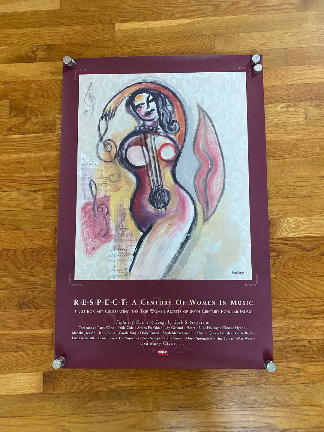 Respect: A Century of Women in Music Promotional Poster Tori Amos Janis ...