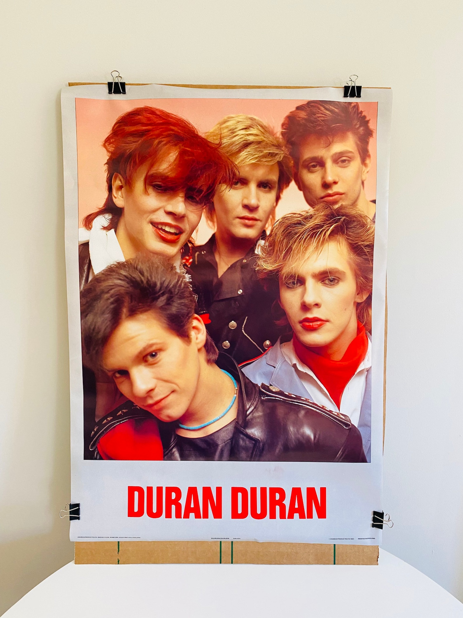Vintage Duran Duran Poster New Old Stock Anabas Poster - Etsy