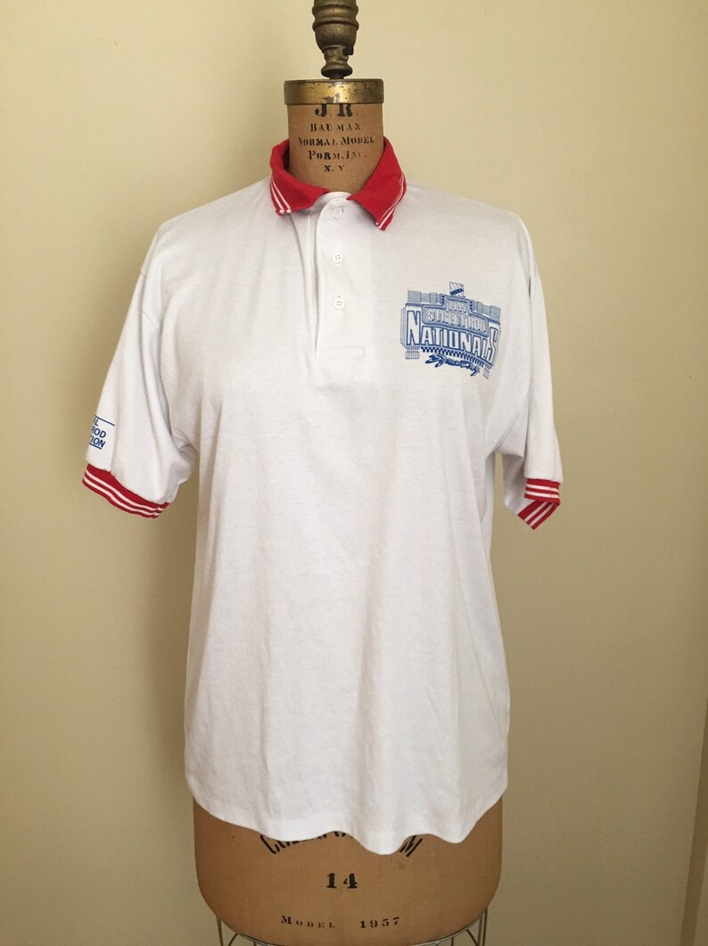 Vintage NSRA National Street Rod Association Polo Shirt, 1995 Street ...