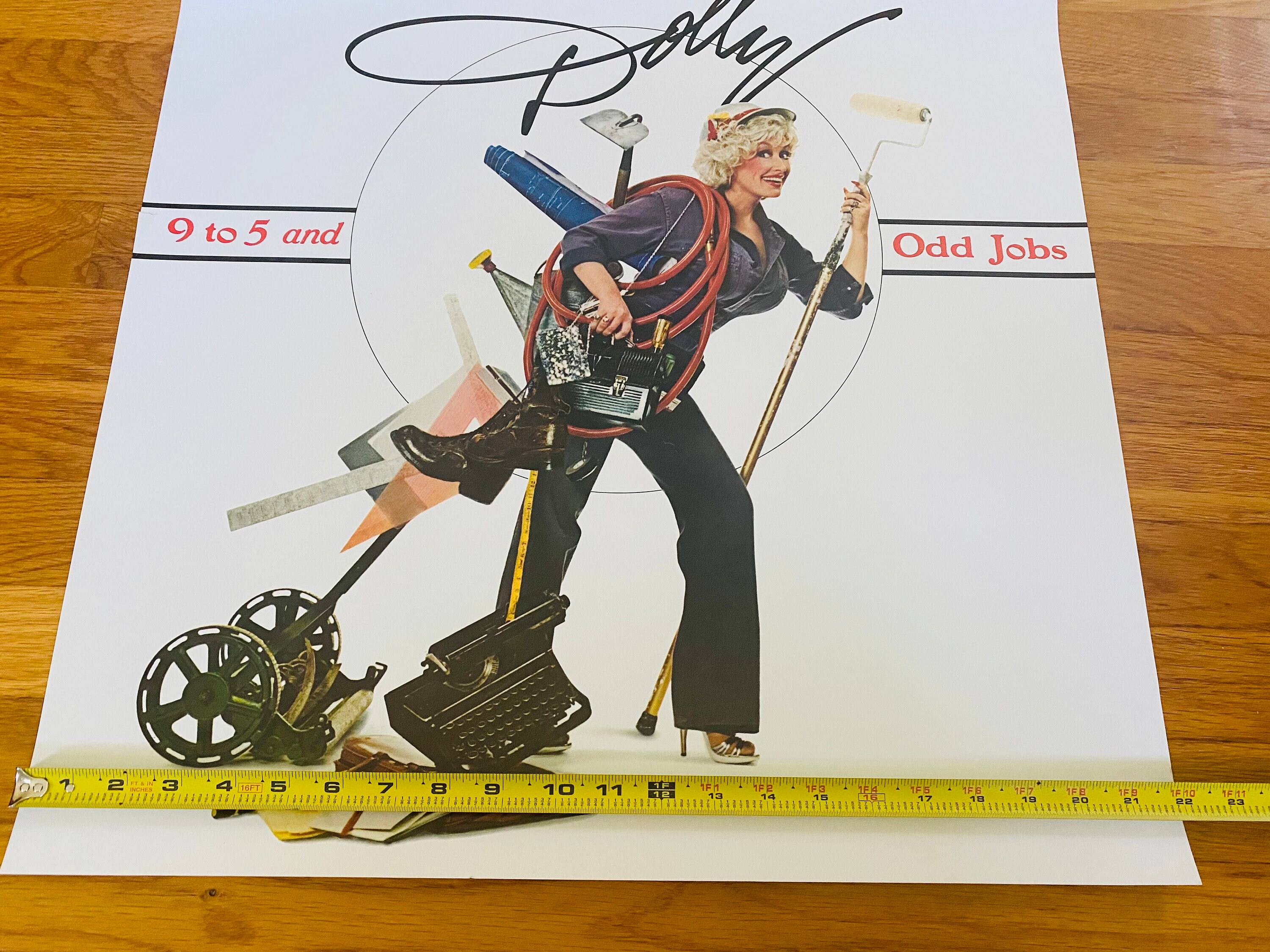 Dolly Parton 9 To 5 Album Cover