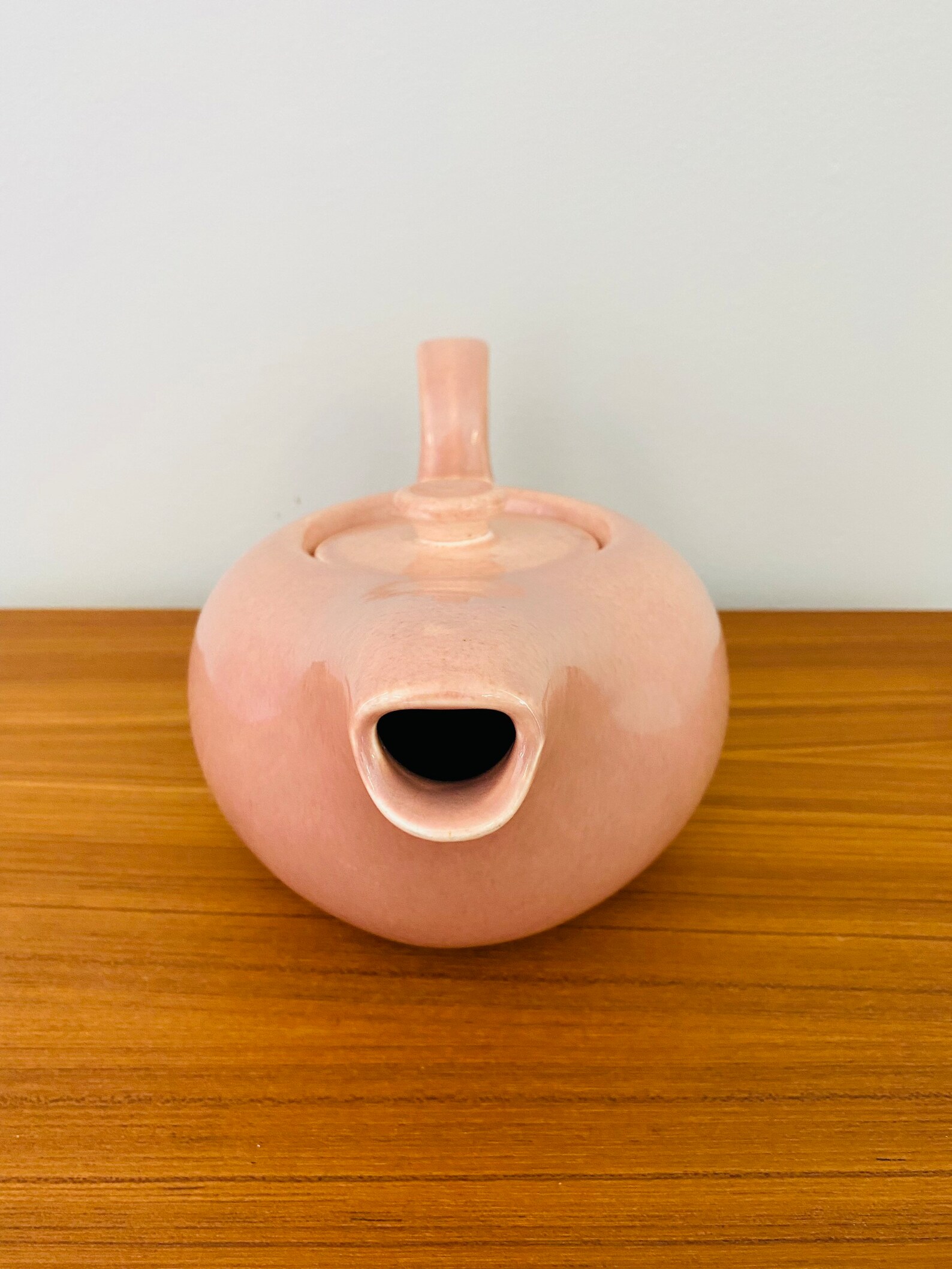 Vintage Russel Wright American Modern Coral Teapot - Etsy