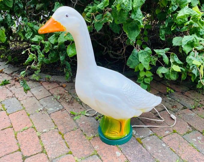 Authentic Gladys the Goose Lamp, Vintage 1980s, Kaplanheller, Kitschy ...