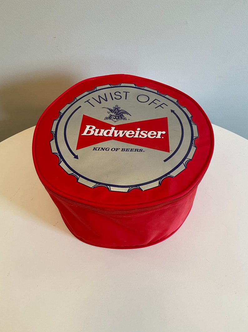 Vintage Budweiser Picnic Set Budweiser Tailgating Set With | Etsy