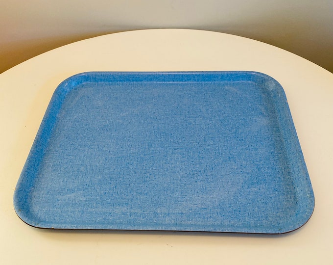 Vintage Boltabest Serving Tray Number 453, Large Blue Serving Tray, Mid ...