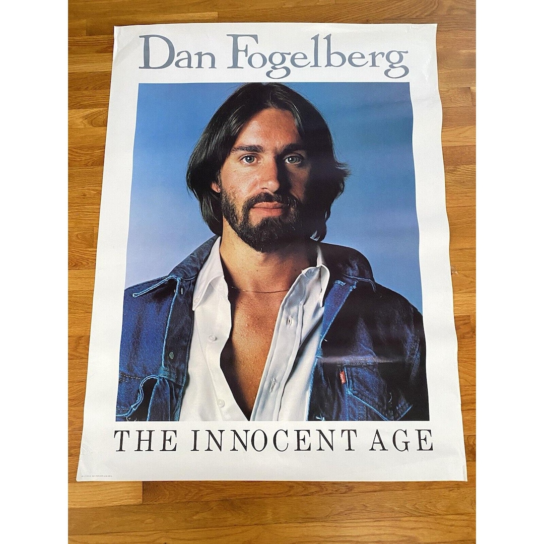 Dan Fogelberg the Innocent Age Original RARE 1981 Promo Poster 36x48 - Etsy