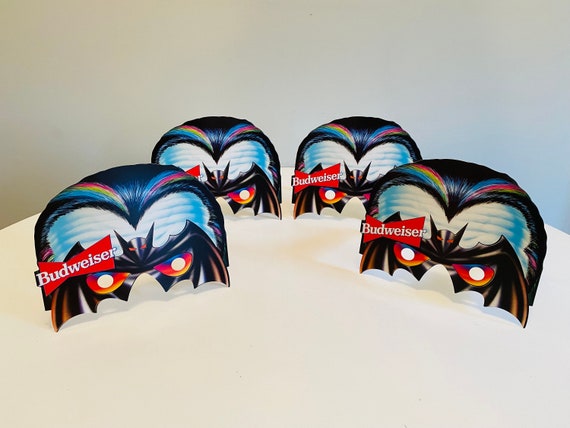 Vintage Budweiser Dracula Halloween Masks, Set of 4, … - Gem