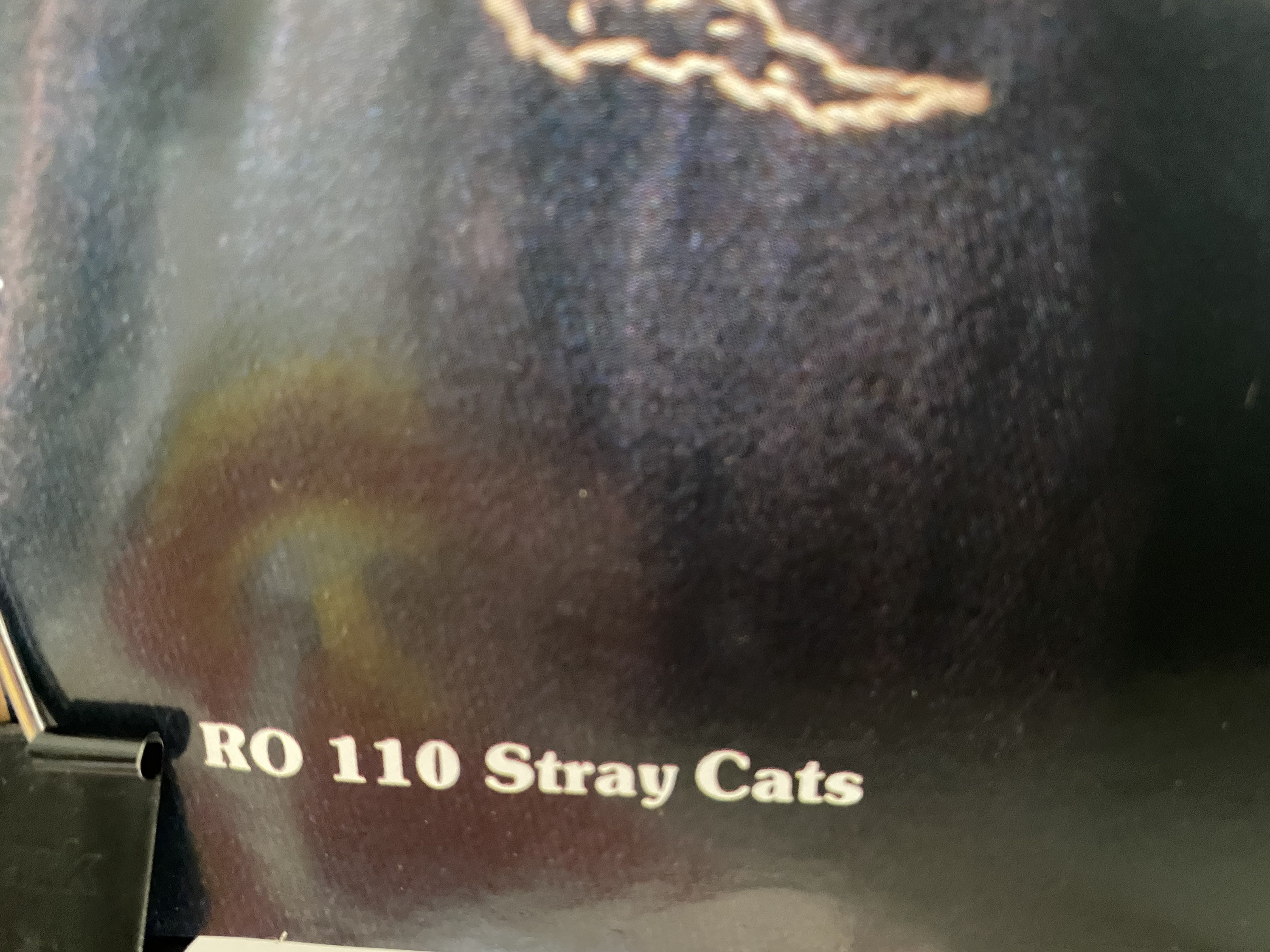 Vintage Stray Cats Poster New Old Stock Poster Original - Etsy