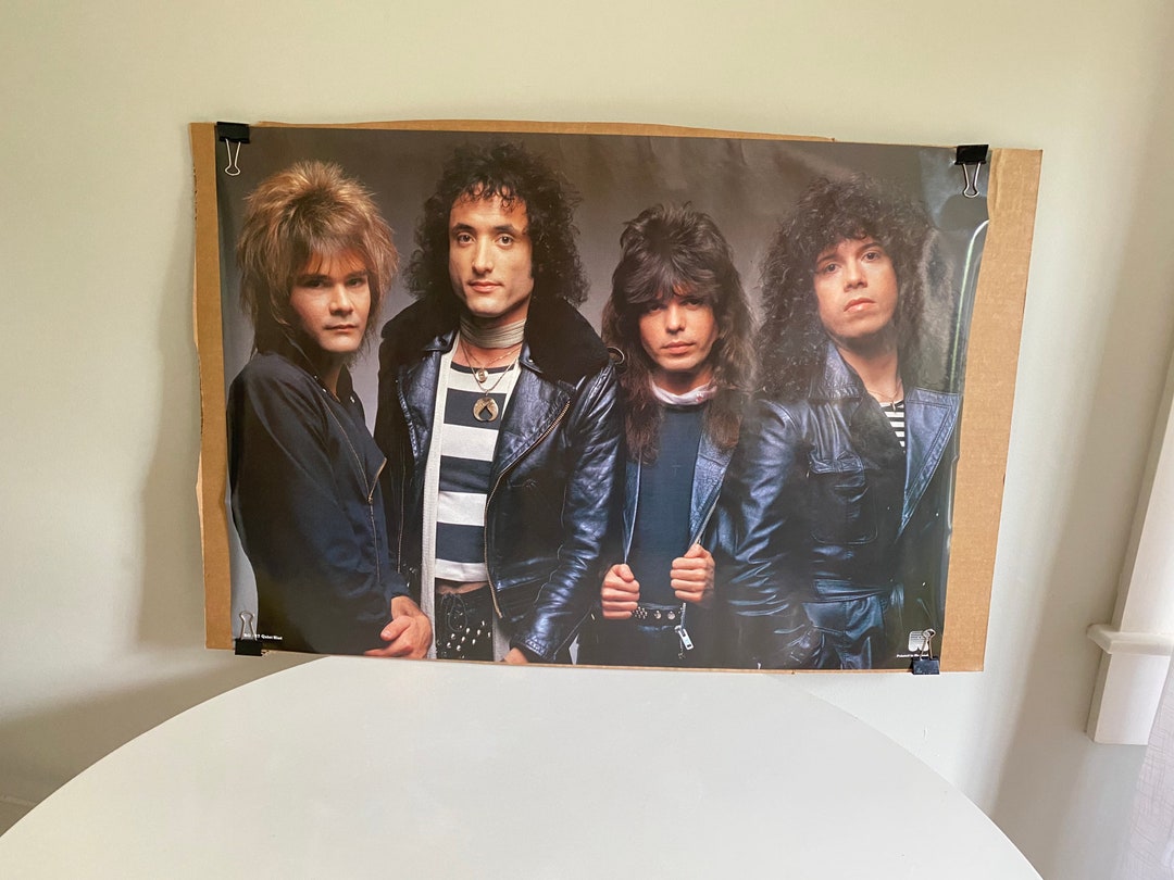 Vintage Quiet Riot Poster, New Old Stock, Original Quiet Riot 1980s ...