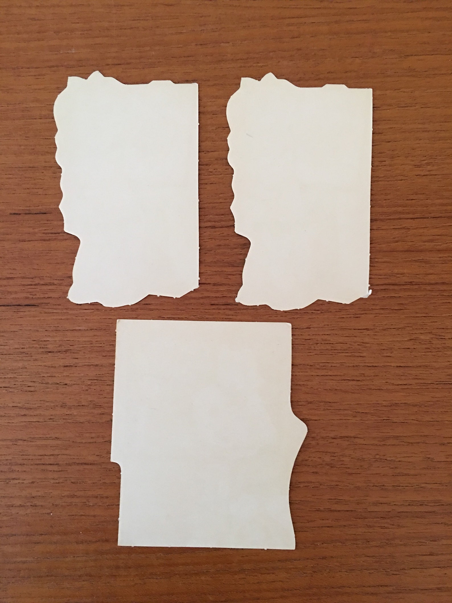 Vintage Valentine's Day Cards Set of 3 Rust Craft | Etsy