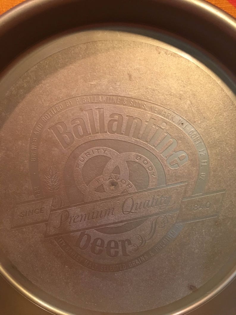 Vintage Beer Tray Plastic Drink Serving Tray Ballantine - Etsy