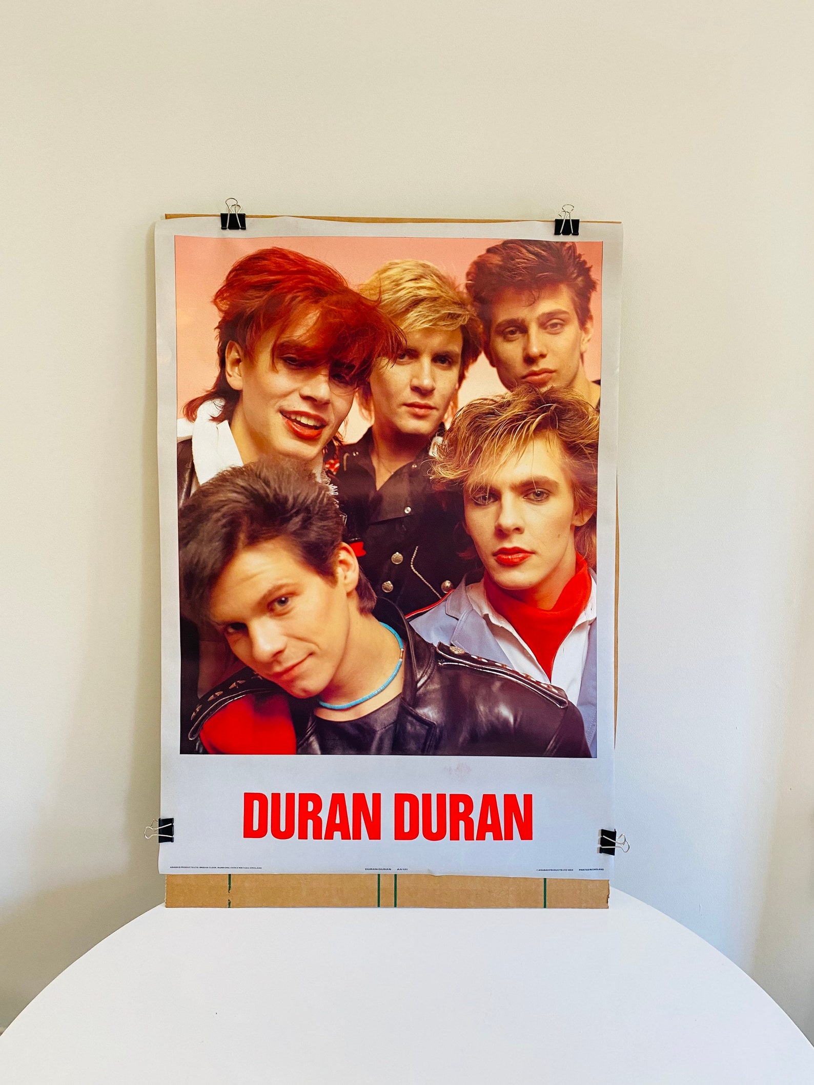 Vintage Duran Duran Poster New Old Stock Anabas Poster - Etsy