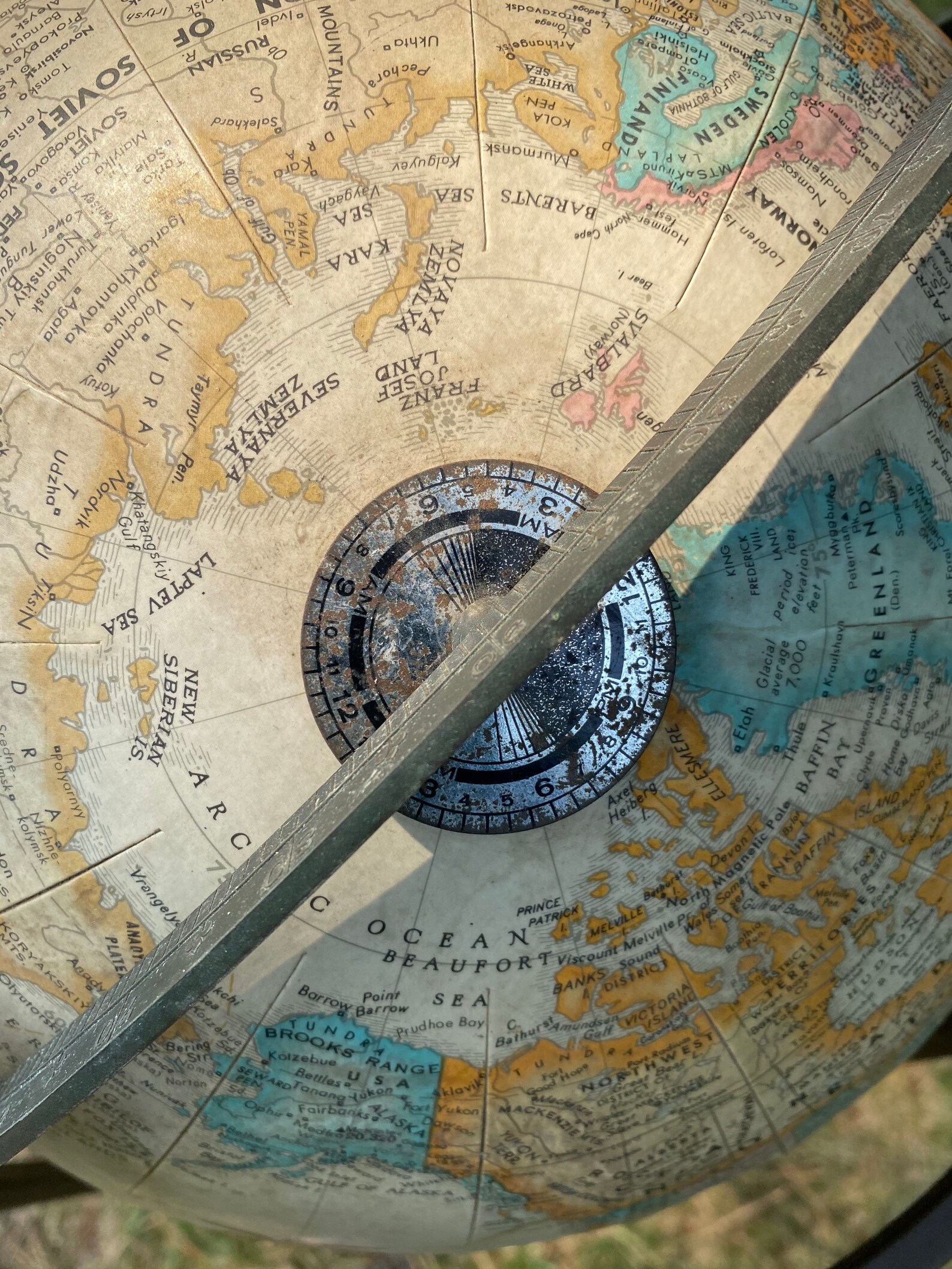 Vintage Replogle Globe on Stand Paul McCobb Style Globe | Etsy