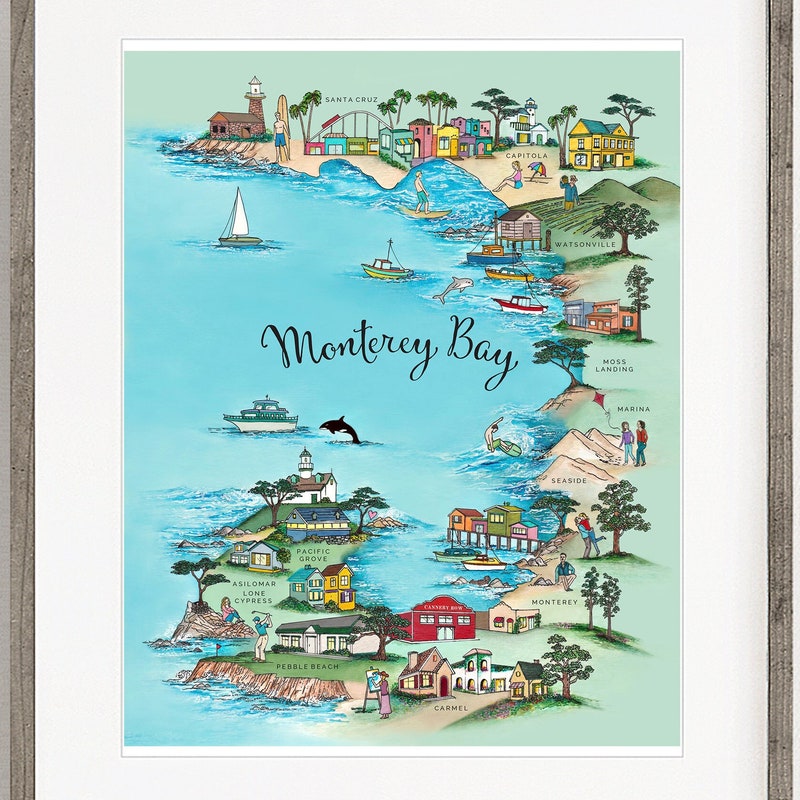 Monterey Bay - Etsy