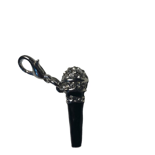 Microphone Charm - Etsy
