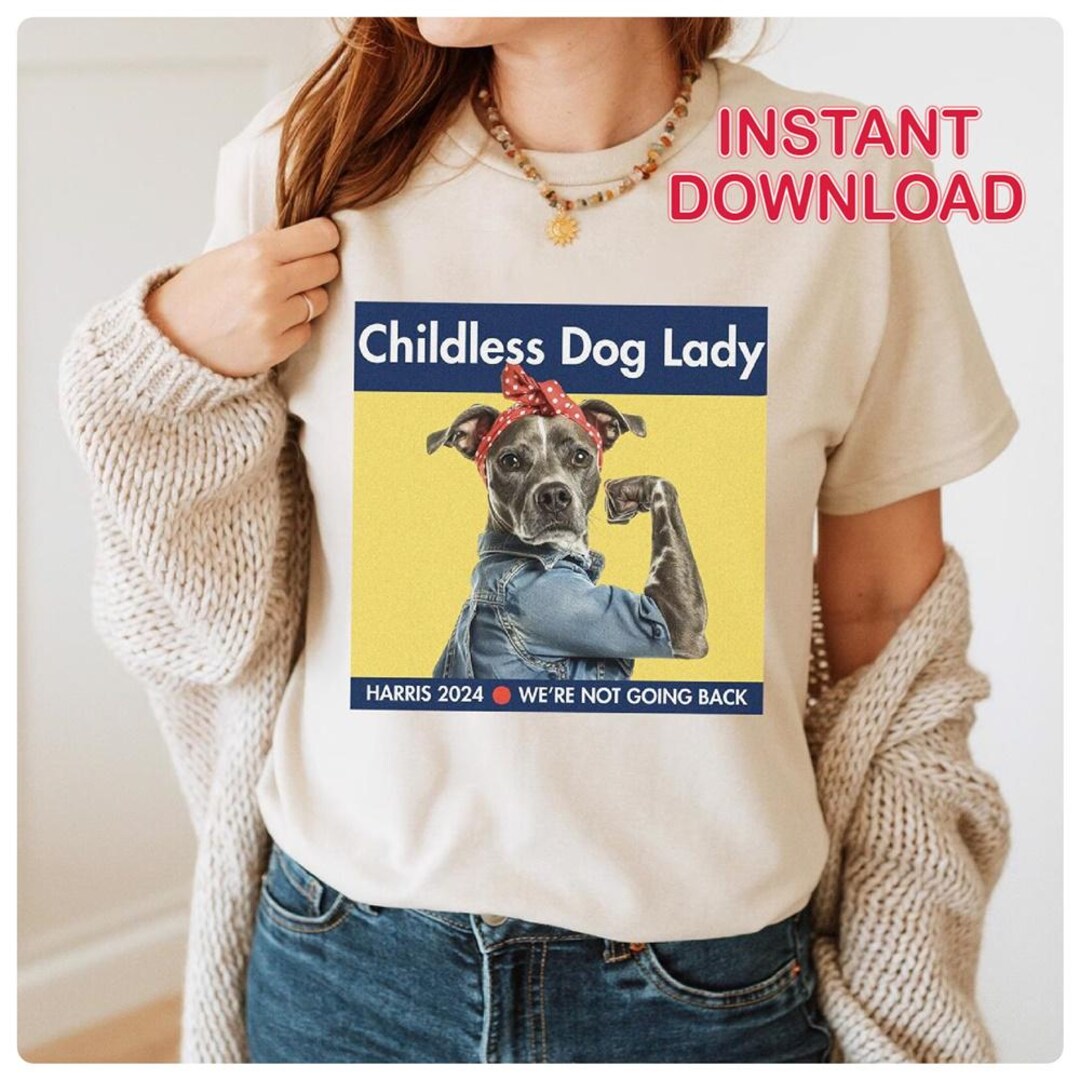 Kamala Harris Childless Dog Lady Png, Kamala Dog Lady Png Kamala for ...