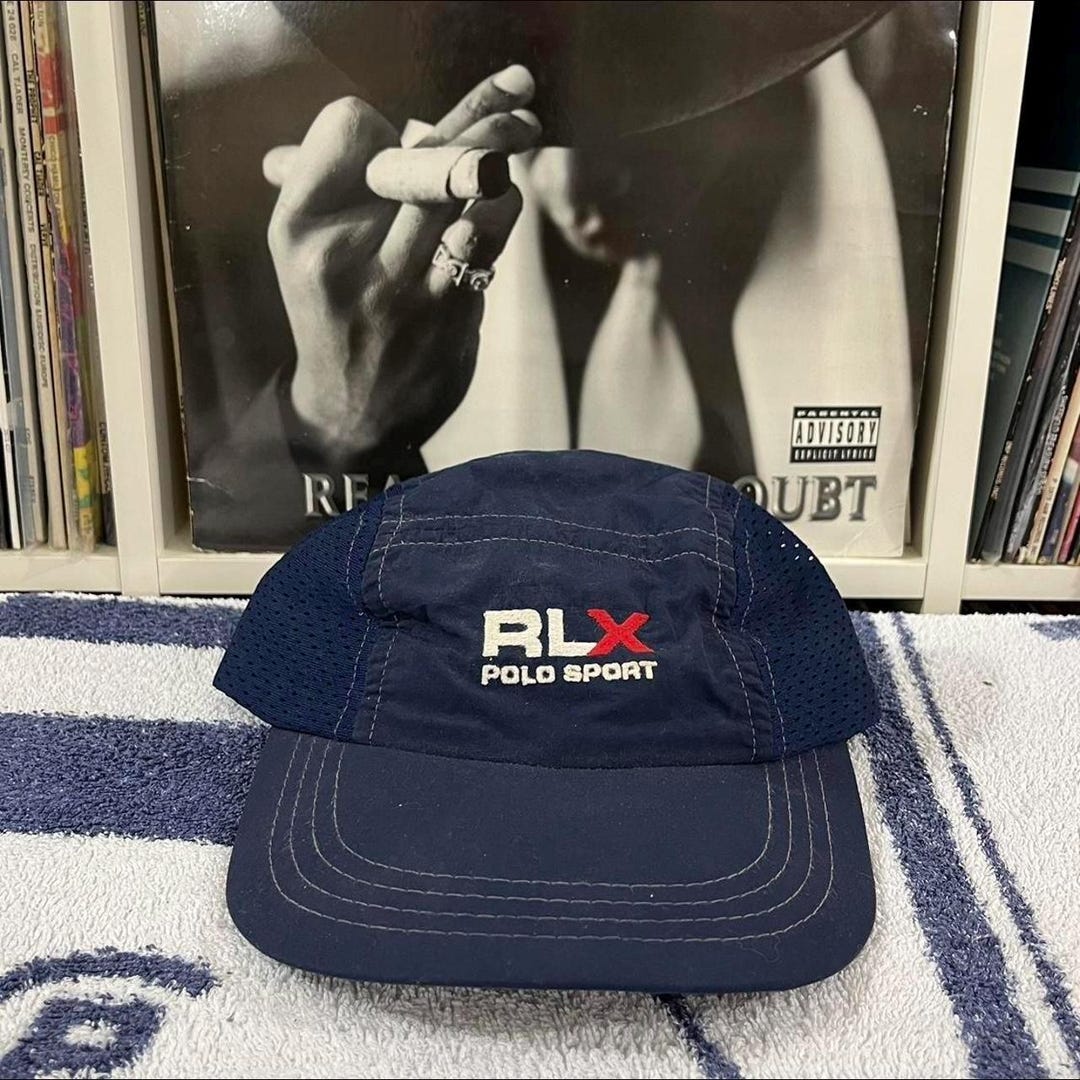 Vintage RLX Polo Sport Ralph Lauren Hidden Velcro Strap Cap - Etsy
