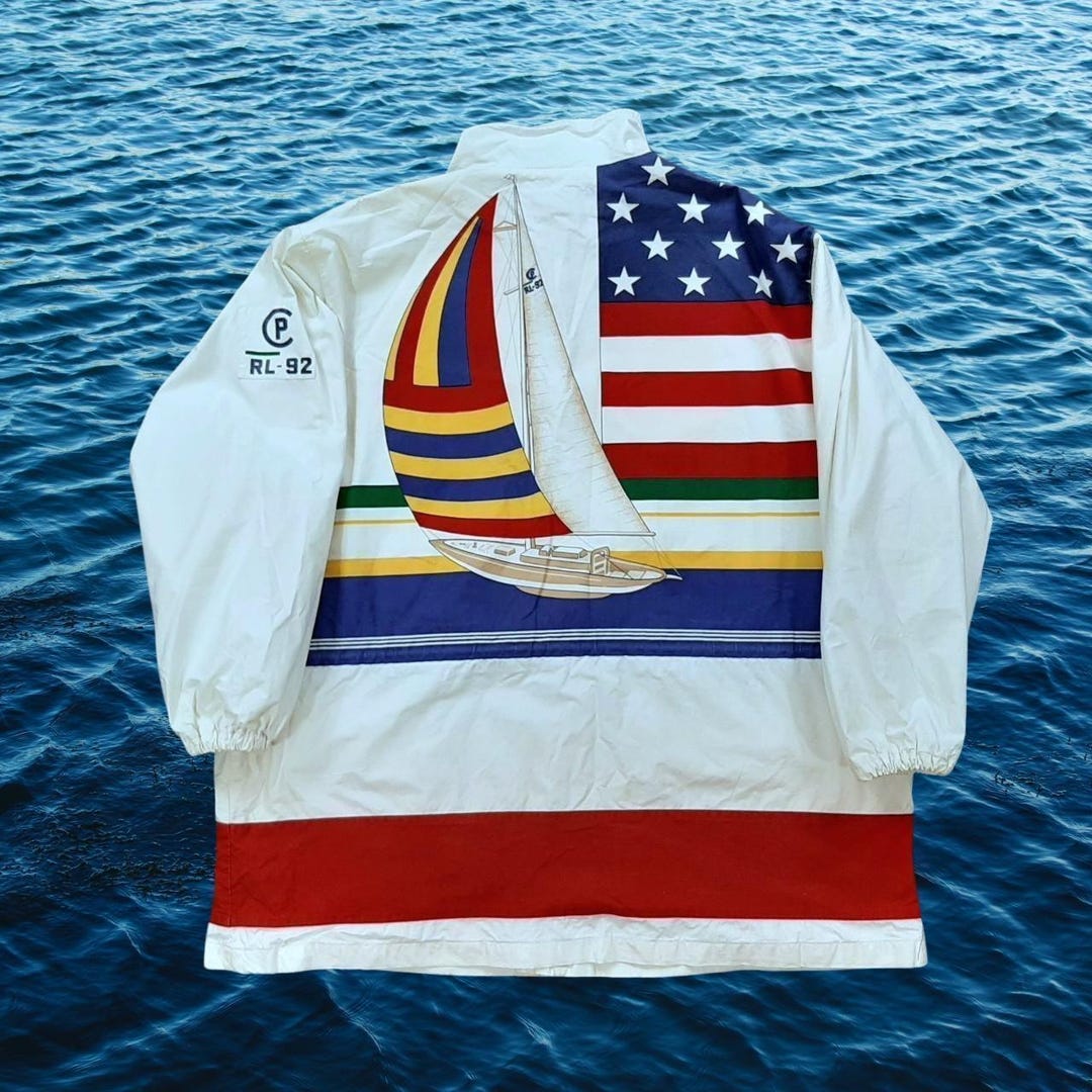 Vintage Rare OG Polo Ralph Lauren CP RL-92 Riviera Jacket - Etsy