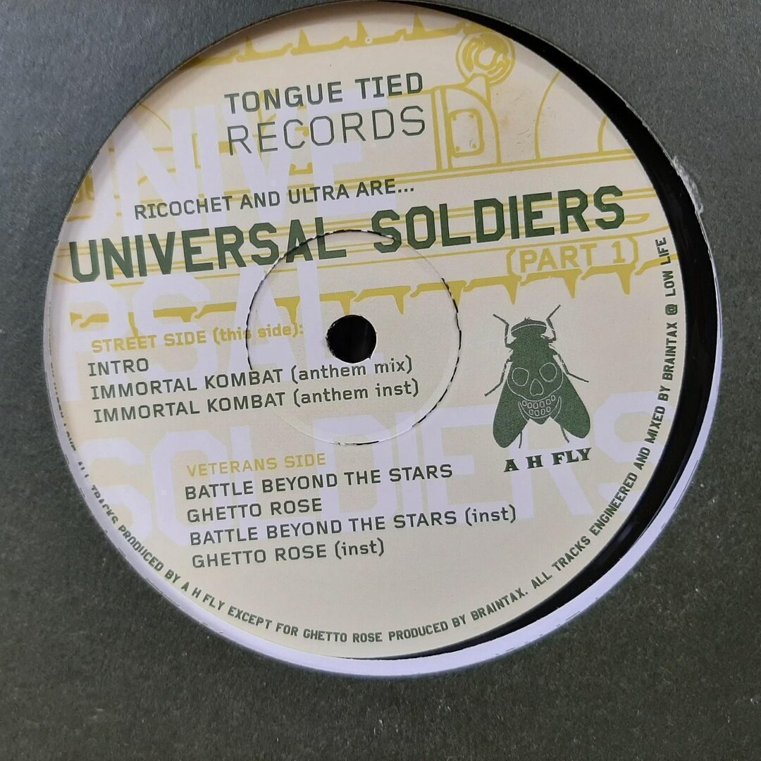 Rare Universal Soldiers - Street Veterans EP Vinyl Record - Etsy