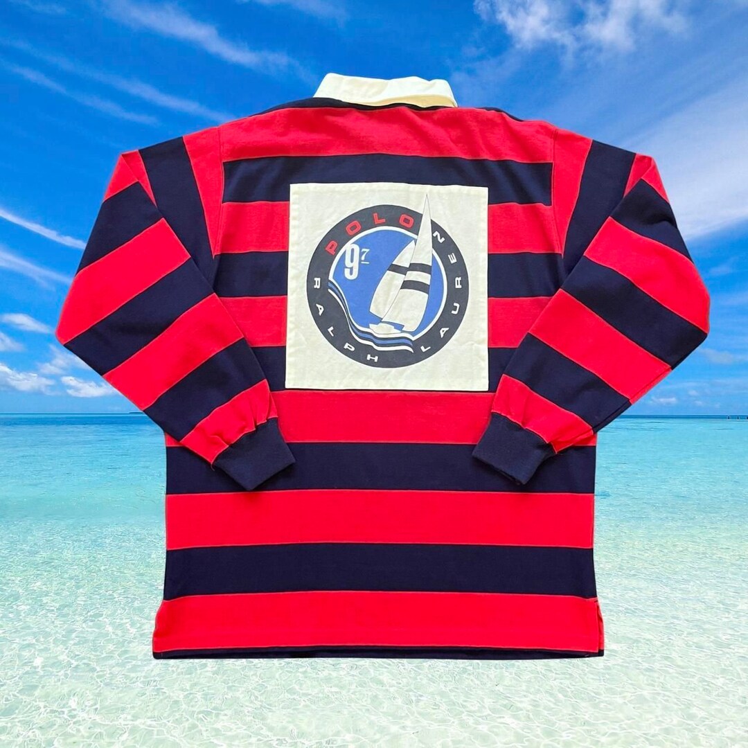 Vintage Polo Ralph Lauren Rare 97 Sailing Polo Shirt - Etsy