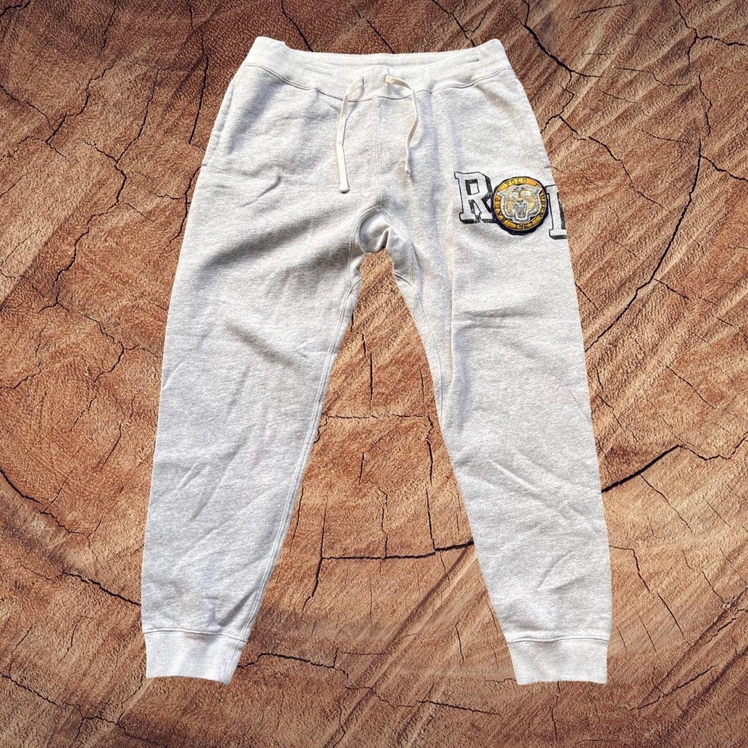 Polo Ralph Lauren Tiger Head Sweatpants Jogger Bottoms - Etsy