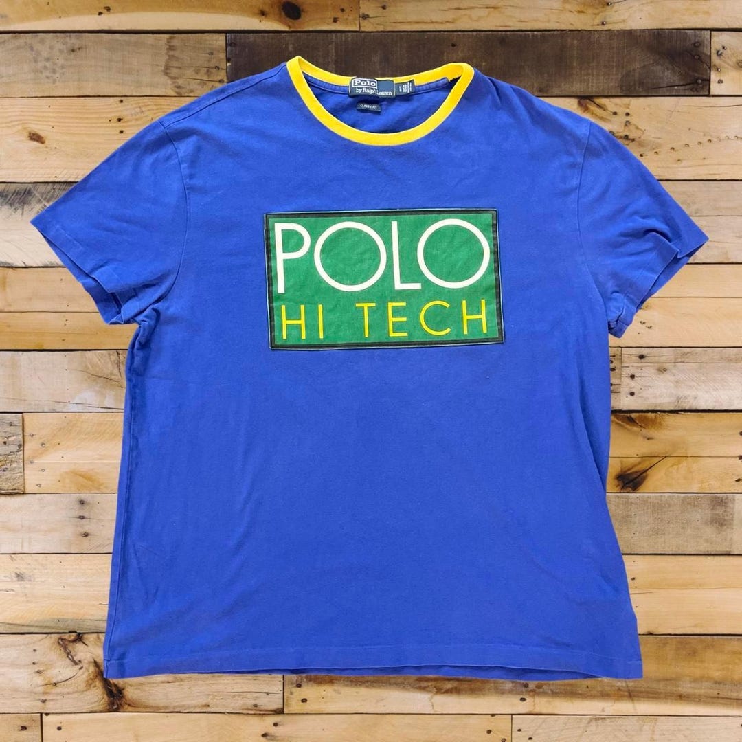 Polo Ralph Lauren Hi Tech T Shirt - Etsy