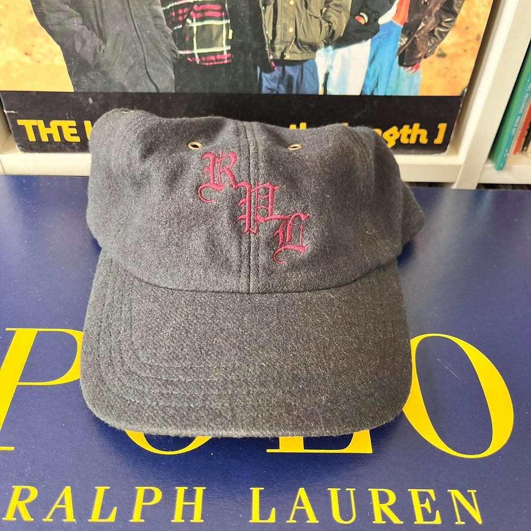 Vintage Polo Ralph Lauren Wool Fitted Cap - Etsy