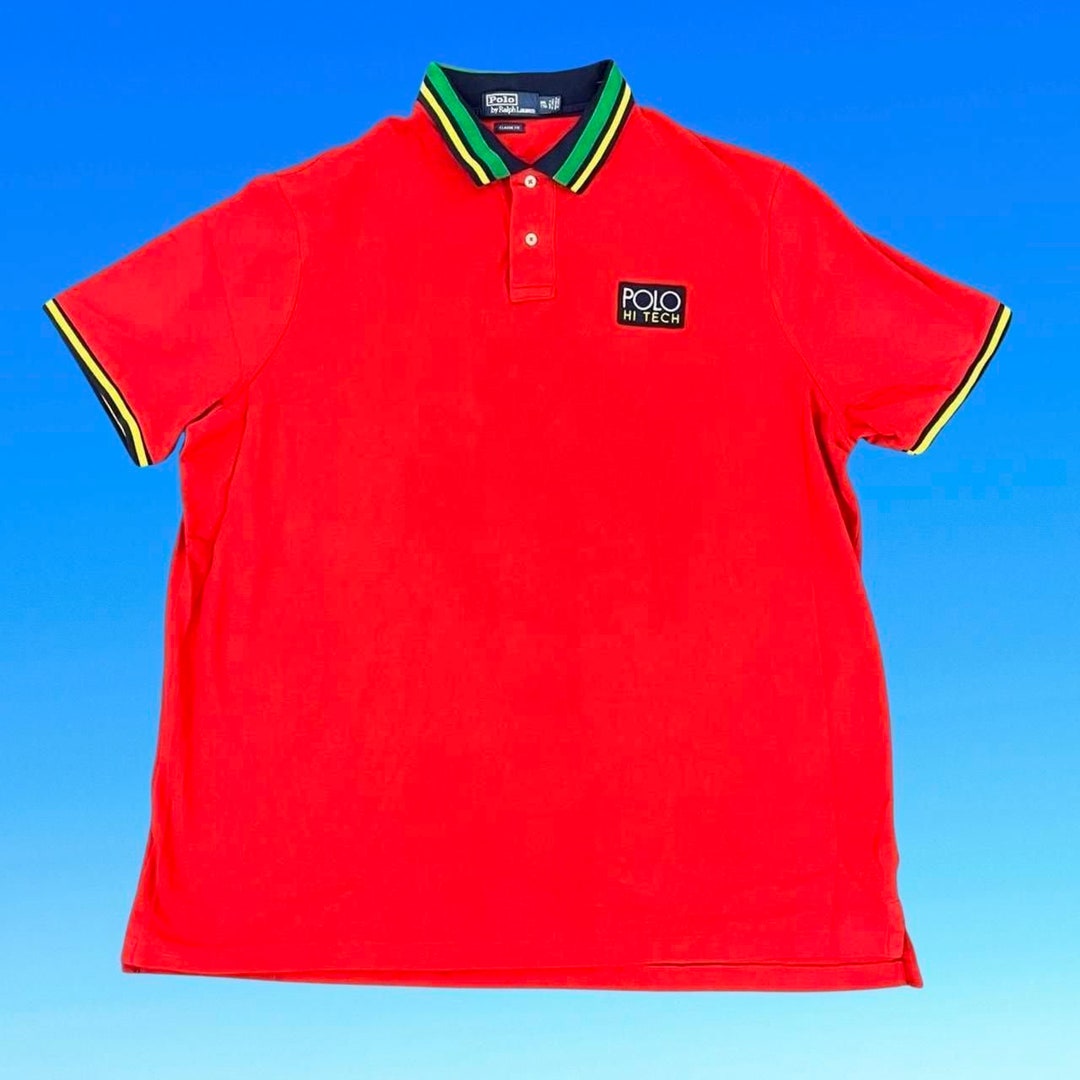 Polo Ralph Lauren Hi Tech Polo Shirt - Etsy