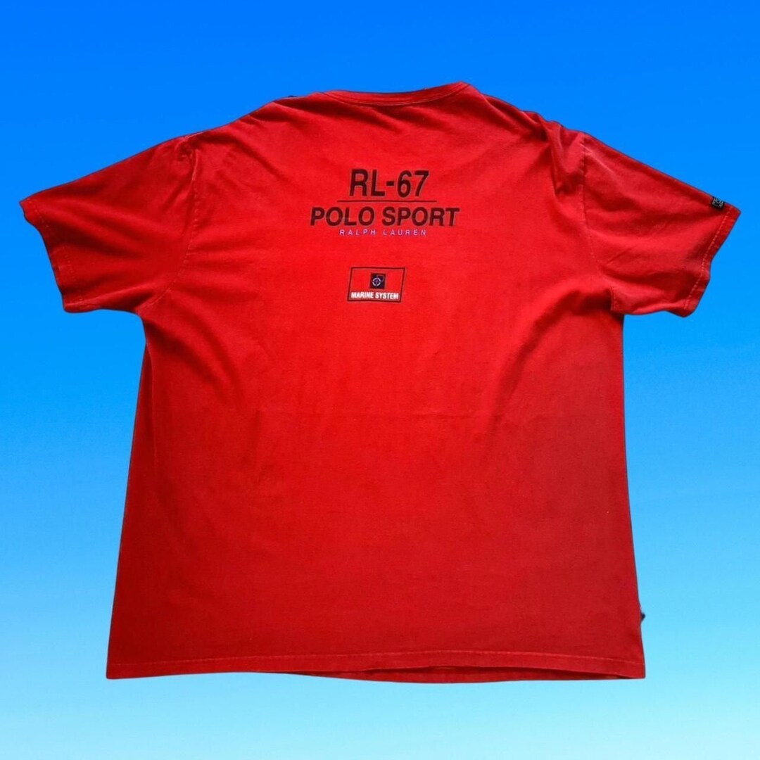 Vintage Rare Polo Sport RL-67 Ralph Lauren T Shirt Tee Rare - Etsy