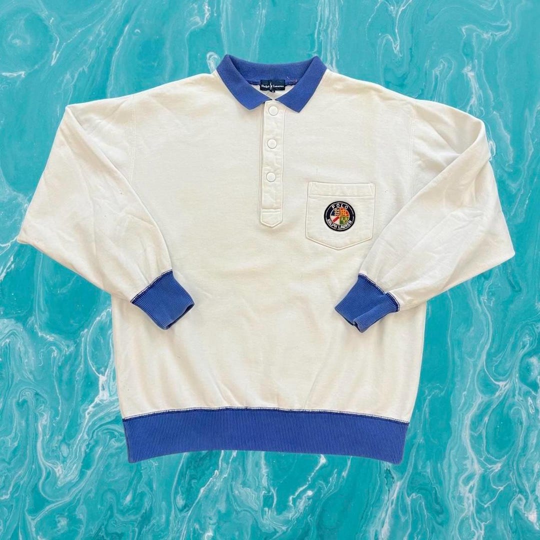 Polo Ralph Lauren Cookie Polo Shirt 90s Spellout - Etsy