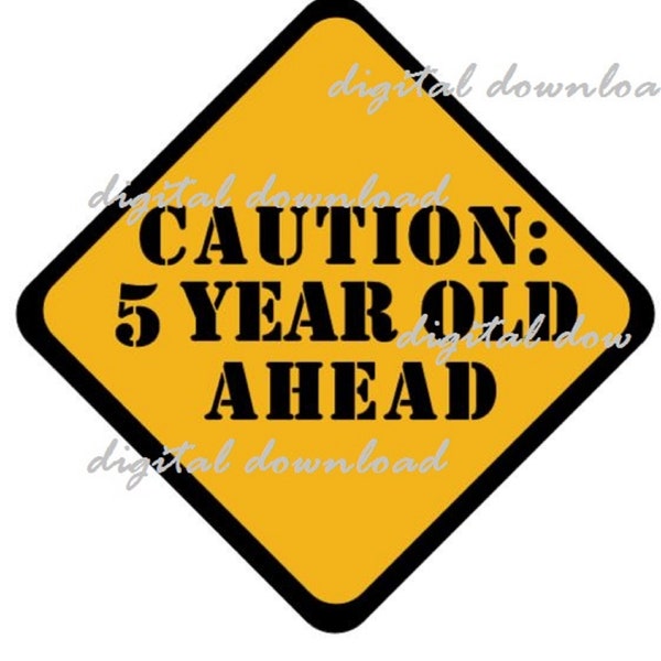 5 Year Old Birthday Banner - Etsy