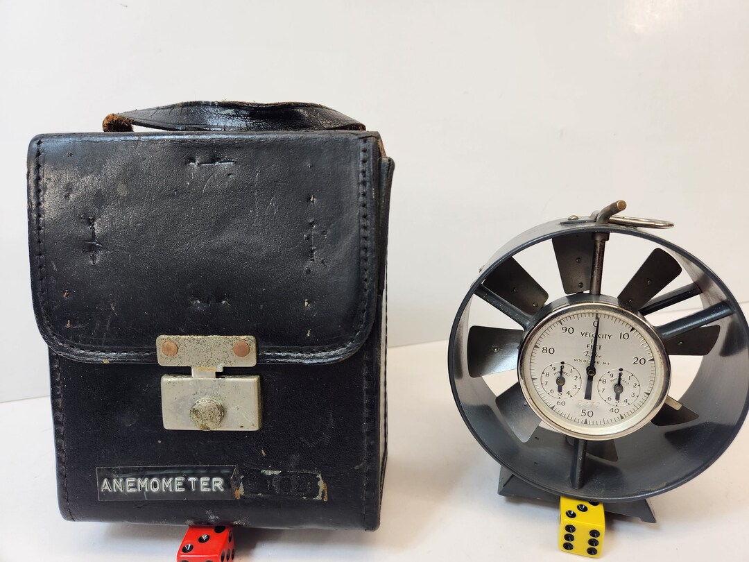 Vintage Taylor Coal Mine Anemometer / Air Flow Meter H575 With - Etsy