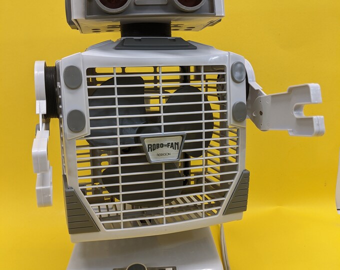 Vintage 1986 Robo the Fan - Robeson Working Oscillating 2 Speed Robot ...