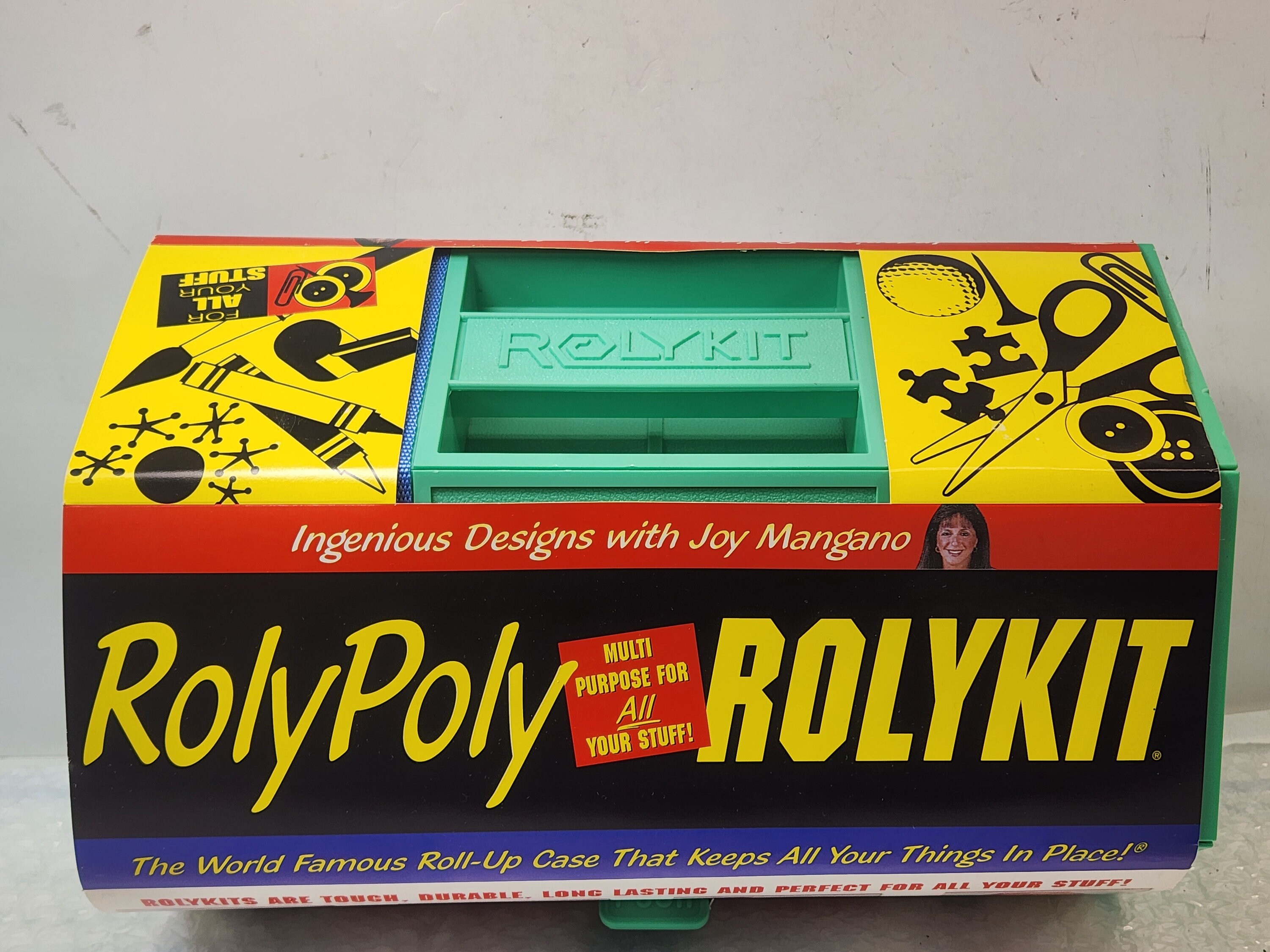 ROLYPOLY ROLYKIT Green Organizer Roll-up Case Arts Crafts - Etsy Canada