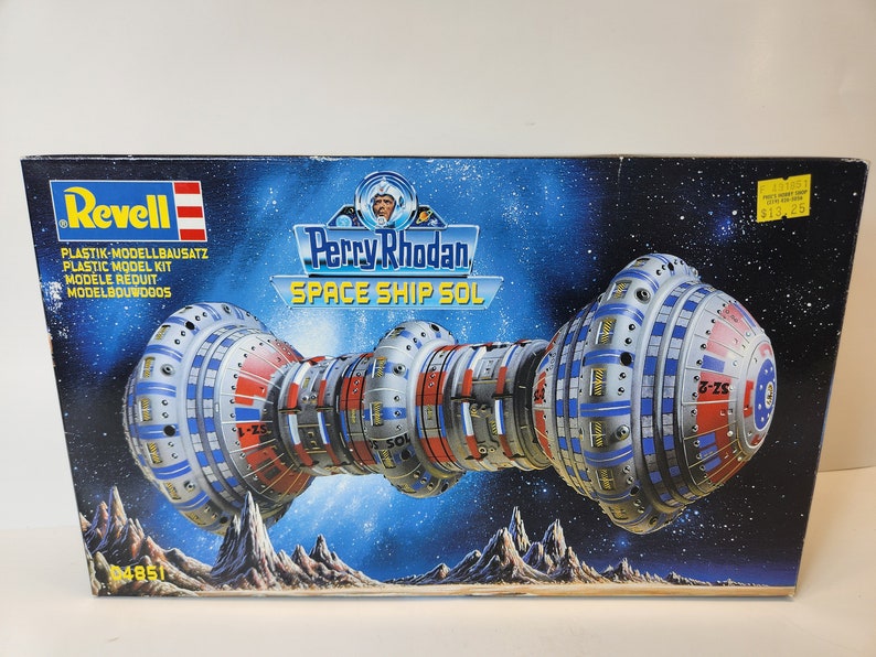 Revell Perry Rhodan Space Ship Sol Model Kit New in Open Box - Etsy