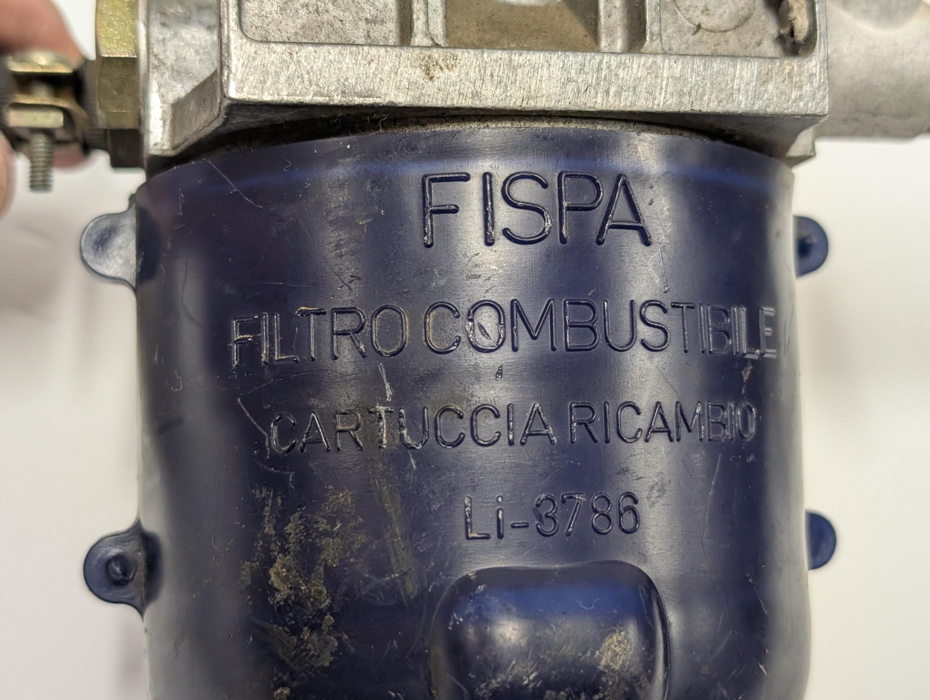 FISPA TIPO 313702 Fuel Filter Housing With Sensor, Fittings and Clamps ...