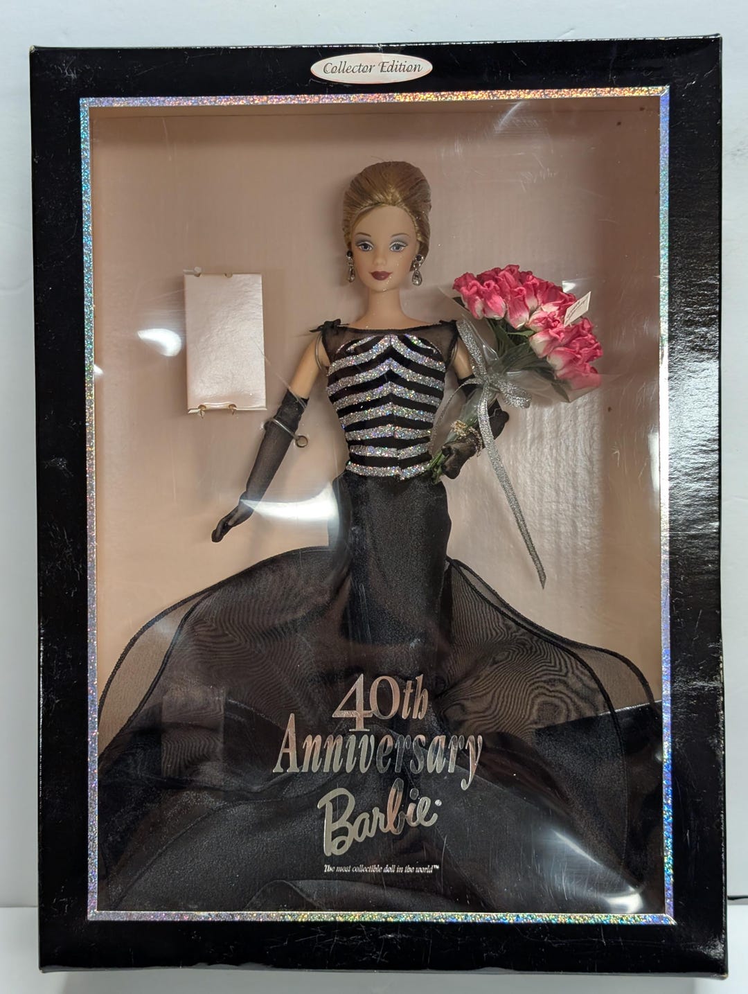 Barbie 40th Anniversary Collector Edition Doll Blonde 1999 Mattel 21384 ...