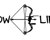Bow Life Hunting Decal for Trucks and Dog Boxes | Etsy