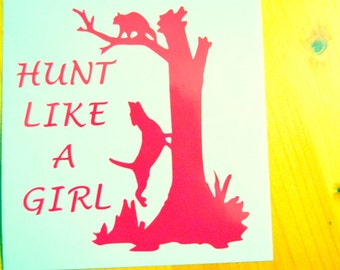 Outdoor Vinyl Coon Hunting Decal | Etsy