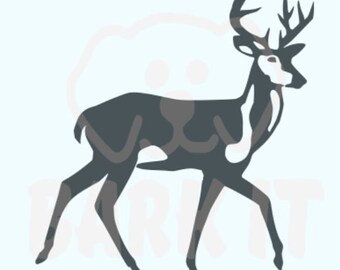 Hound Dogs Chasing Deer SVG PDF PNG eps Digital Download | Etsy