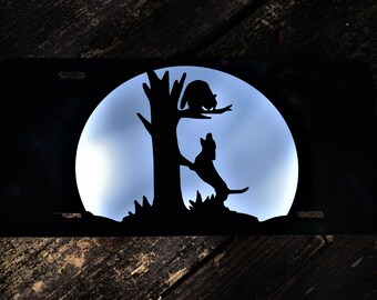 Coon Hunting License Plate - Etsy