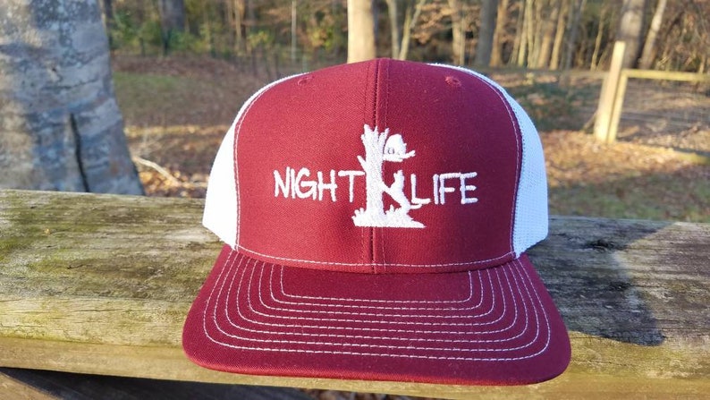 Night Life Coon Hunting Richardson Snapback Mesh Trucker Hat - Etsy