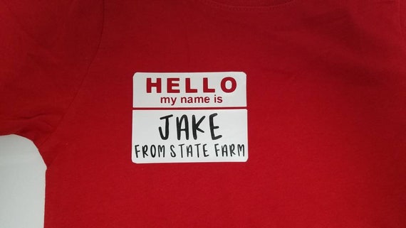 Jake From State Farm Name Tag