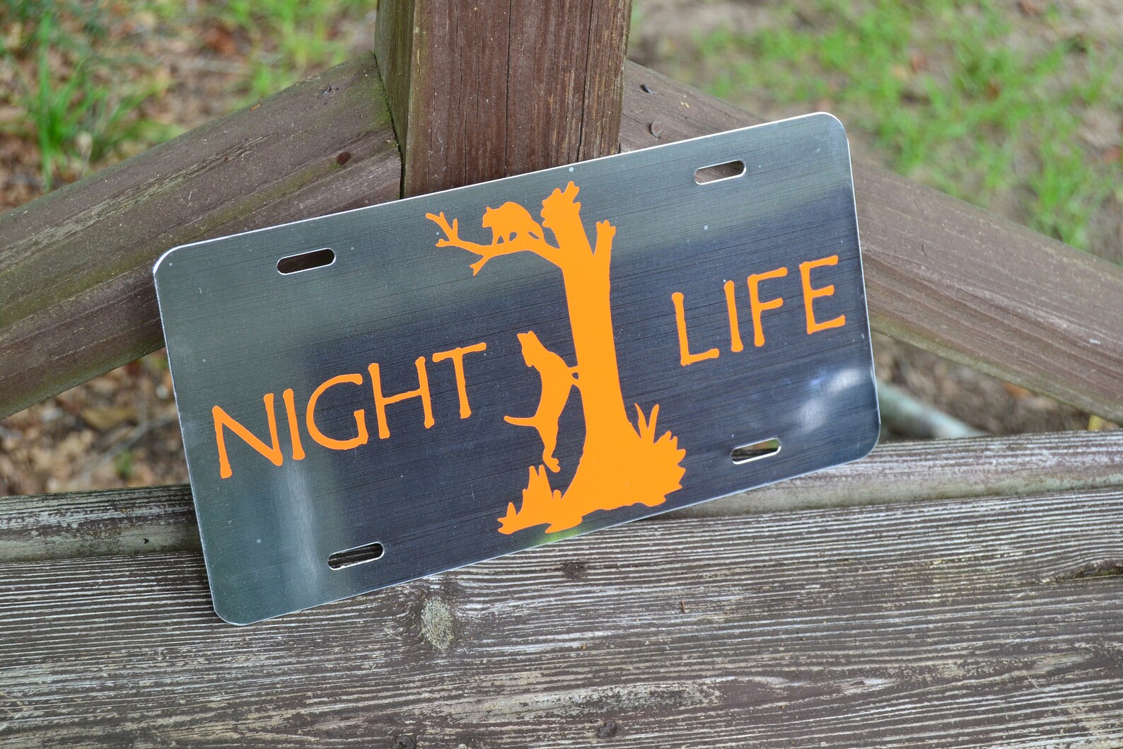 Coon Hunting License Plate - Etsy