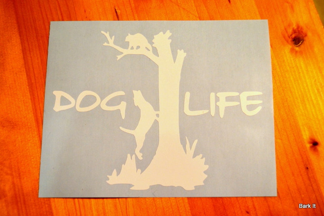 Coon Hunting Dog Life Hound Treed Coon Vinyl Decal - Etsy